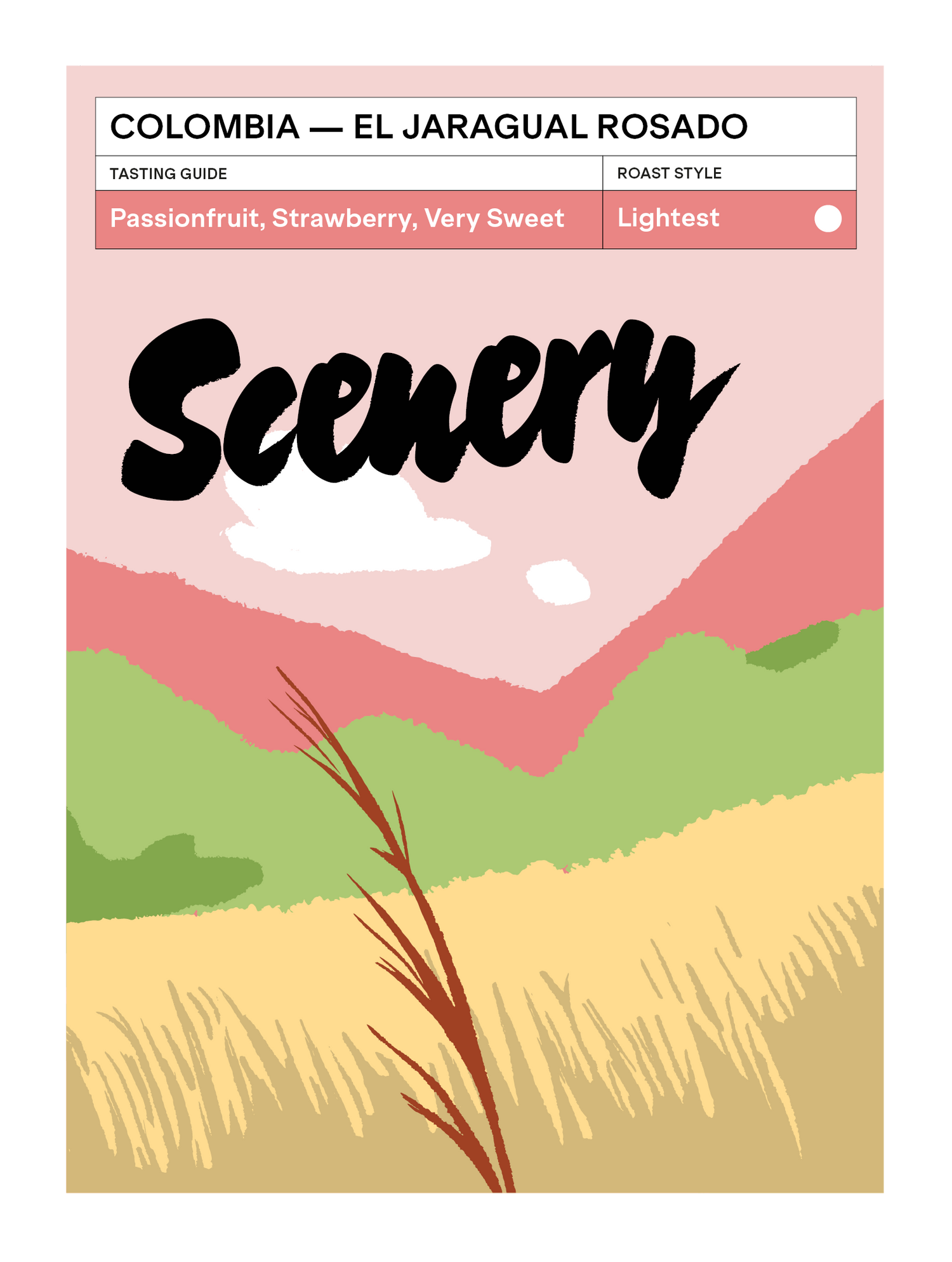 [106] Colombia - El Jaragual Rosado [CROP 25/26 ARCHIVE] – Scenery Coffee